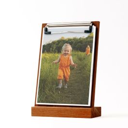 Walnut Photo Stand | Inkifi.com
