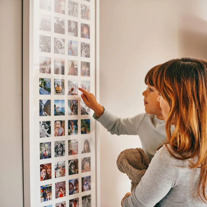 Photo frame with multiple photos store