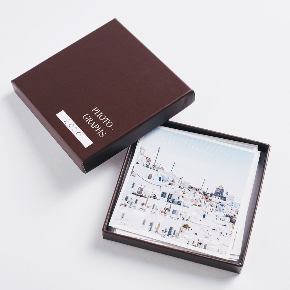 Inkifi Photo Box | Square Print Display Box
